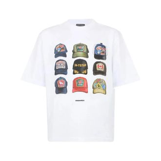 Dsquared2 T-shirt Dsquared2 - - Tops - Herren - Wei&szlig; - M