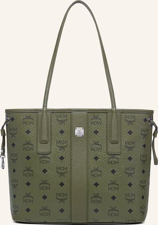 MCM Mcm Shopper Liz Mit Pouch gruen