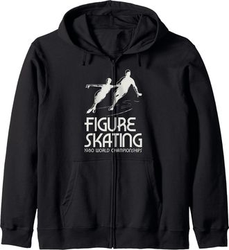 Trendy Apparel Figure Skating 1980 Champion Silhouette Kapuzenjacke