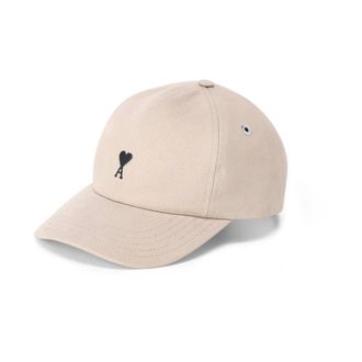 Ami Femme, Accessoires, Brun, Taille: ONE Size Casquette Broderie De Coeur