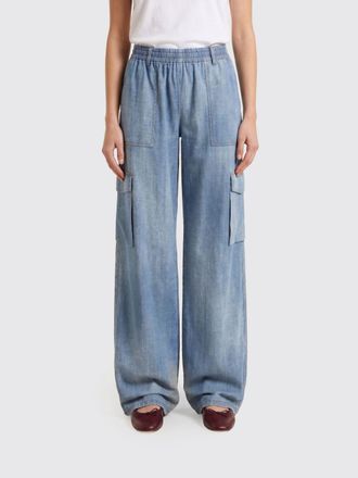 Ermanno Scervino Pantalon cargo en viscose imprim&eacute;e
