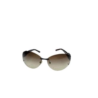 Loewe Pre-owned Vintage Frameless Oversized Sonnenbrillen - - Pre-owned - Damen - Braun - ONE SIZE