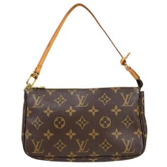 Louis Vuitton Sac &agrave; main vintage doccasion - Femme - Pre-owned - Brun - Taille: ONE Size