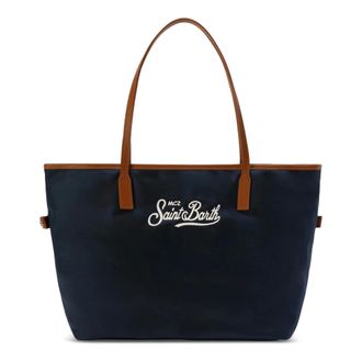 MC2 Saint Barth Femme, Sacs, Bleu, Taille: ONE Size City Bag Nylon