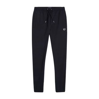 Fred Perry Homme, Pantalons, Bleu, Taille: S Pantalon de surv&ecirc;tement classique avec chevilles c&ocirc;tel&eacute;es