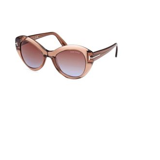Tom Ford Guinevere Sonnenbrille - - Accessories - Damen - Braun - ONE SIZE