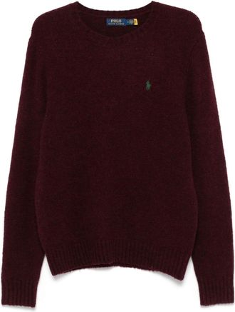 Polo Ralph Lauren Pullover mit Polo Pony - Rot
