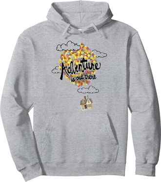 Disney Pixar Up Adventure House Ballon Pullover Hoodie
