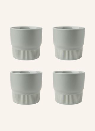 Marc O'Polo Marc Opolo 4er-Set Becher Moments grau