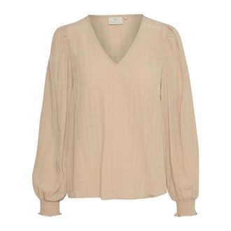 Kaffe Damen, Blusen & Hemden, Beige, XSGr&ouml;&szlig;e