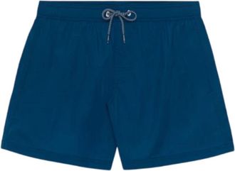 Sundek Homme, Maillots de bain, Bleu, Taille: L Crinkled Short