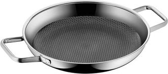 WMF Poêle plat à four 28 cm, Induction + four, Revêtement antiadhésif PermaDur, Structure de protection anti-rayures, Poignées non chauffantes, Profi Resi