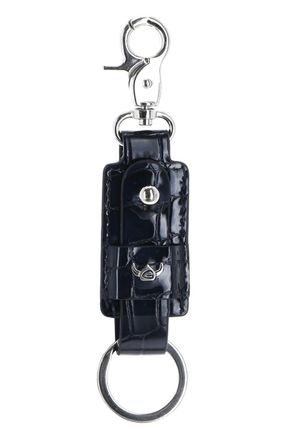 Golden Head Leder Schl&uuml;sselanh&auml;nger Cayenne Keyholder Nightblue dunkelblau