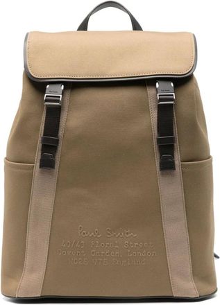 Paul Smith Homme, Sacs, Brun, Taille: ONE Size Cotton Backpack