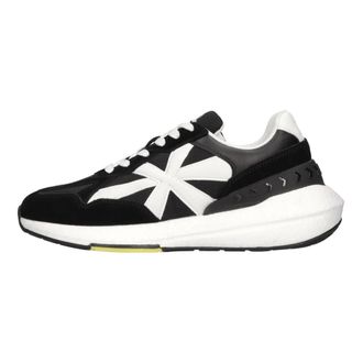 John Richmond Sneakers aus Leder und Stoff - - Shoes - Herren - Schwarzk - 40 EU