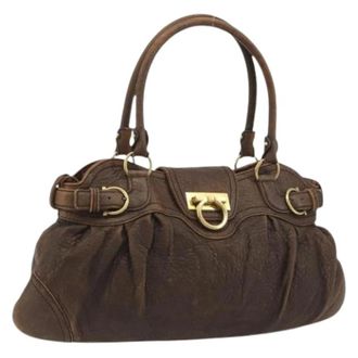 Ferragamo Pre-owned Hand Bag - - Pre-owned - Damen - Braun - ONE SIZE