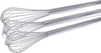 Contacto Edelstahl Kesselbesen mit Edelstahl stiel