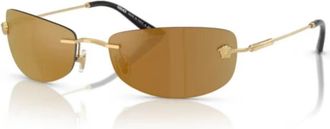 Versace Stilvolle Sonnenbrille f&uuml;r modischen Look - - Accessories - unisex - Gelb - 59 MM