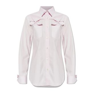 Moschino Shirt mit dekorativen Schleifen - - Blouses & Shirts - Damen - Rosa - S