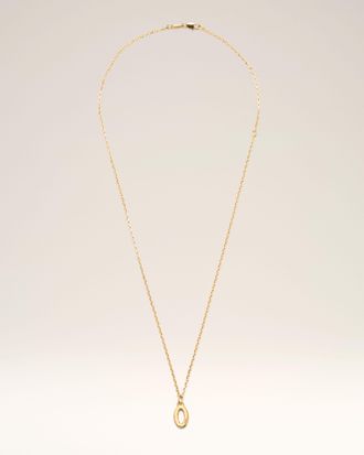 Ami Collier Martel&eacute; Dor&eacute; Pendentif 0 en Laiton Or - TU - Unisex