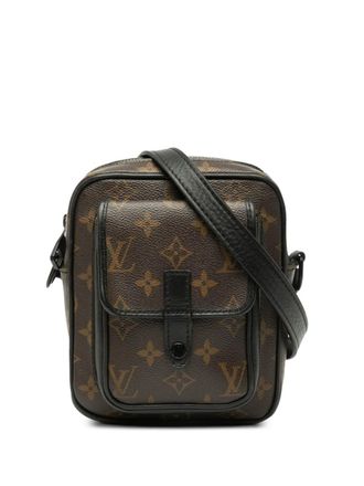 Louis Vuitton 2021-2023 Macassar Christopher Umh&auml;ngetasche - Braun