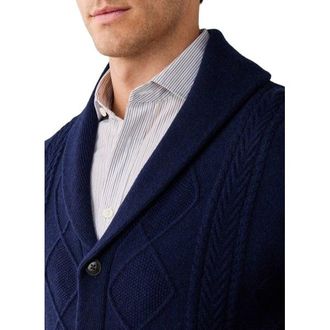 Hackett Gilet encolure V en laine m&eacute;lang&eacute;e