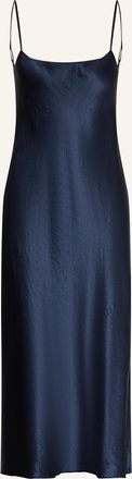 Vince Vince Satinkleid blau