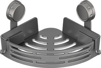 Generic Saugnapf | Ohne Bohren Eckregal | Abnehmbare Badezimmer Regale,F&uuml;r Shampoo Toilettenartikel Lagerung K&uuml;che Lagerschrank Wand