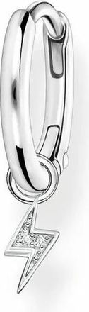 Thomas Sabo Einzelne Creole mit Blitz-Anh&auml;nger - - Accessories - Damen - Grau - ONE SIZE