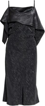 Maison Margiela Femme, Robes, Noir, Taille: 36 FR Robe &agrave; &eacute;paules d&eacute;nud&eacute;es