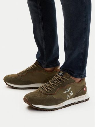 Aeronautica Aeronautica Militare Sneakers 261SC0320UPL00313 Khakifarben