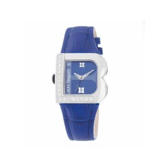 Laura Biagiotti Femme, Accessoires, Gris, Taille: ONE Size &Eacute;l&eacute;gante Montre Femme Quartz Acier Inoxydable