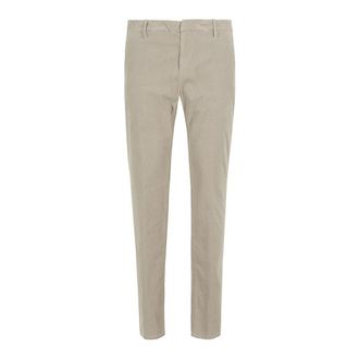 Dondup Spirit Muster Sandfarbene Gerippte Hose - - Trousers - Herren - Beige - W34