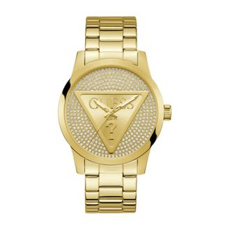 Guess Homme, Accessoires, Jaune, Taille: ONE Size Montre en acier inoxydable