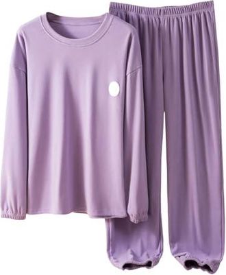 Generic Ensemble de surv&ecirc;tement pour femme - Style quotidien d&eacute;contract&eacute; - Manches longues - Haut &agrave; poches - Pantalon - Chemise - Pantalon - Ensemble de joggi