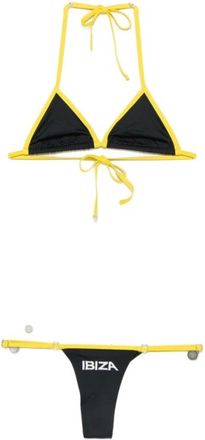 The Attico Femme, Maillots de bain, Noir, Taille: 38 FR Bikinis