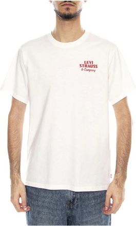 Levi's Homme, Tops, Blanc, Taille: XL SS Relaxed Fit Tee