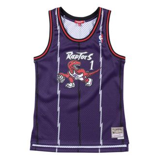 Mitchell & Ness Tracy McGrady 1 Toronto Raptors 1998-99 Swingman NBA Trikot Lila, XL