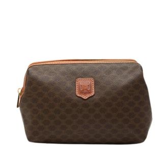 Celine Pre-owned Coated Canvas Pouch - - Pre-owned - Damen - Braun - ONE SIZE