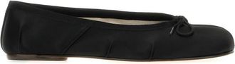 Maison Margiela Femme, Chaussures, Noir, Taille: 40 EU Tabi Satin Ballerina