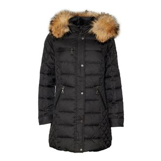 Danwear Femme, Vestes, Noir, Taille: 48 FR Luksus Down Jacket