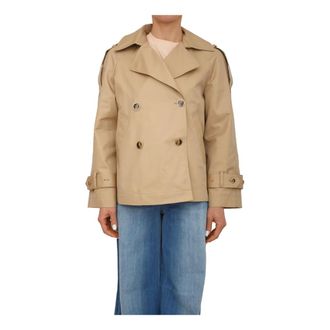 Twinset Damen, M&auml;ntel, Beige, MGr&ouml;&szlig;e