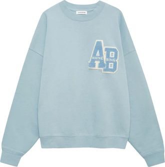 Anine Bing Damen, Sweatshirts & Hoodies, Blau, SGr&ouml;&szlig;e