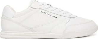 Tommy Hilfiger Sneakers Lopro Cup Leather FM0FM05677 Wei&szlig;