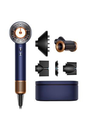 Dyson Supersonic Nural - Sèche-Cheveux - Cheveux Raides À Ondulés (Bleu De Prusse/Cuivré)