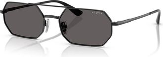 Vogue Eyewear Vogue, unisex, Accessoires, Noir, Taille: 55 MM Lunettes de soleil Vo4329S
