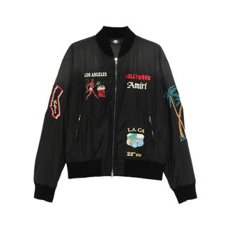 Amiri Schwarze Oberbekleidung Jacke - - Jackets - Herren - Schwarzk - L