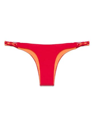 Isa Boulder bas de bikini Tri-Twist - Rouge