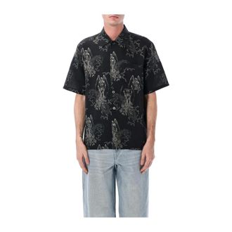 Our Legacy Every Shirt Shortsleeve - Homme - Chemises - Noir - Taille: S