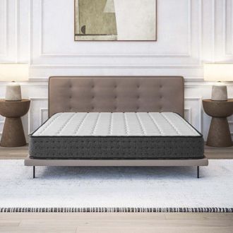 Cosmos Matelas equinox 135x190 cm-M&eacute;moire de Forme-Mousse hr 35 kg-Latex-Confort-ferme-R&eacute;versible